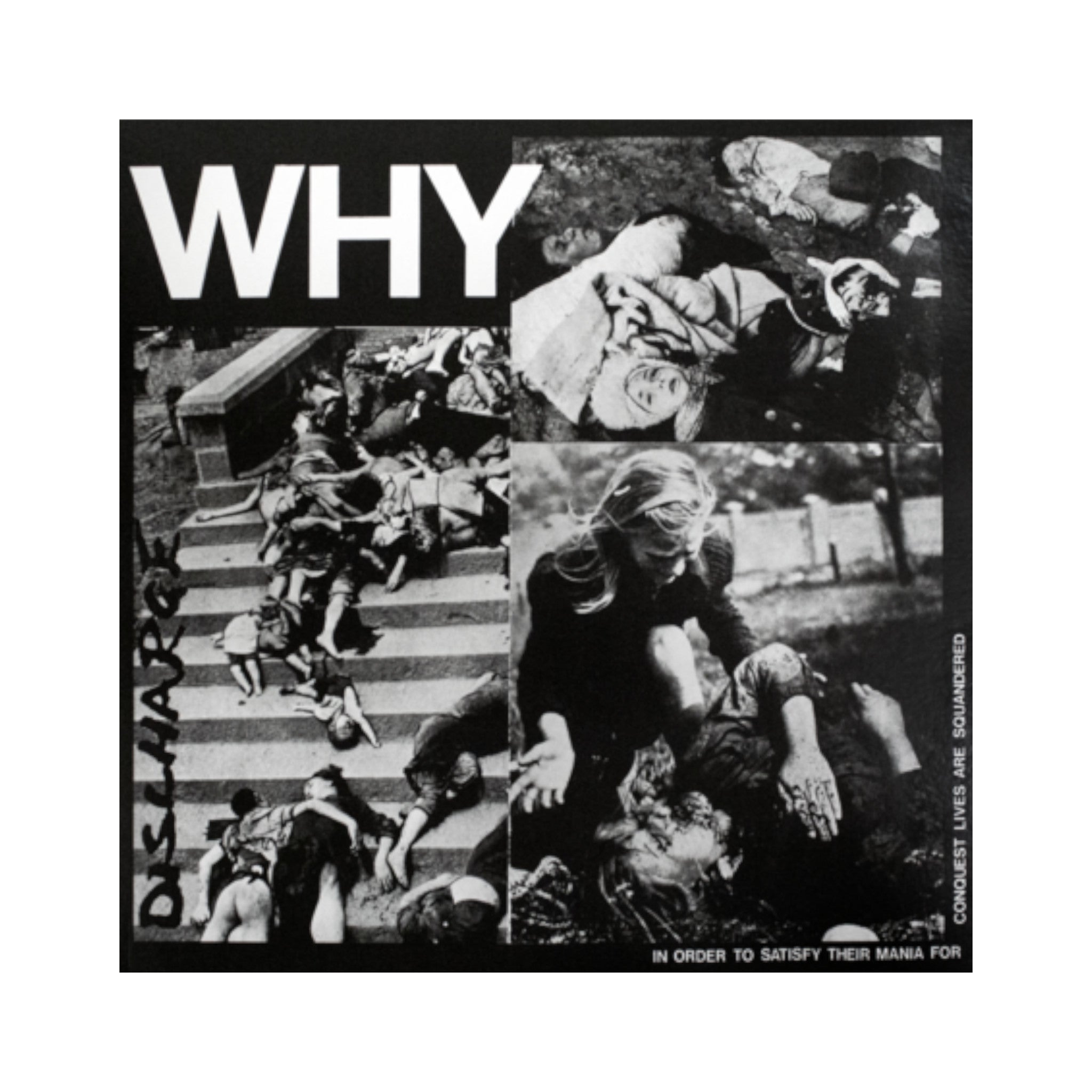 Discharge - Why LP (black vinyl) – Heavy and Fast Records & Distro