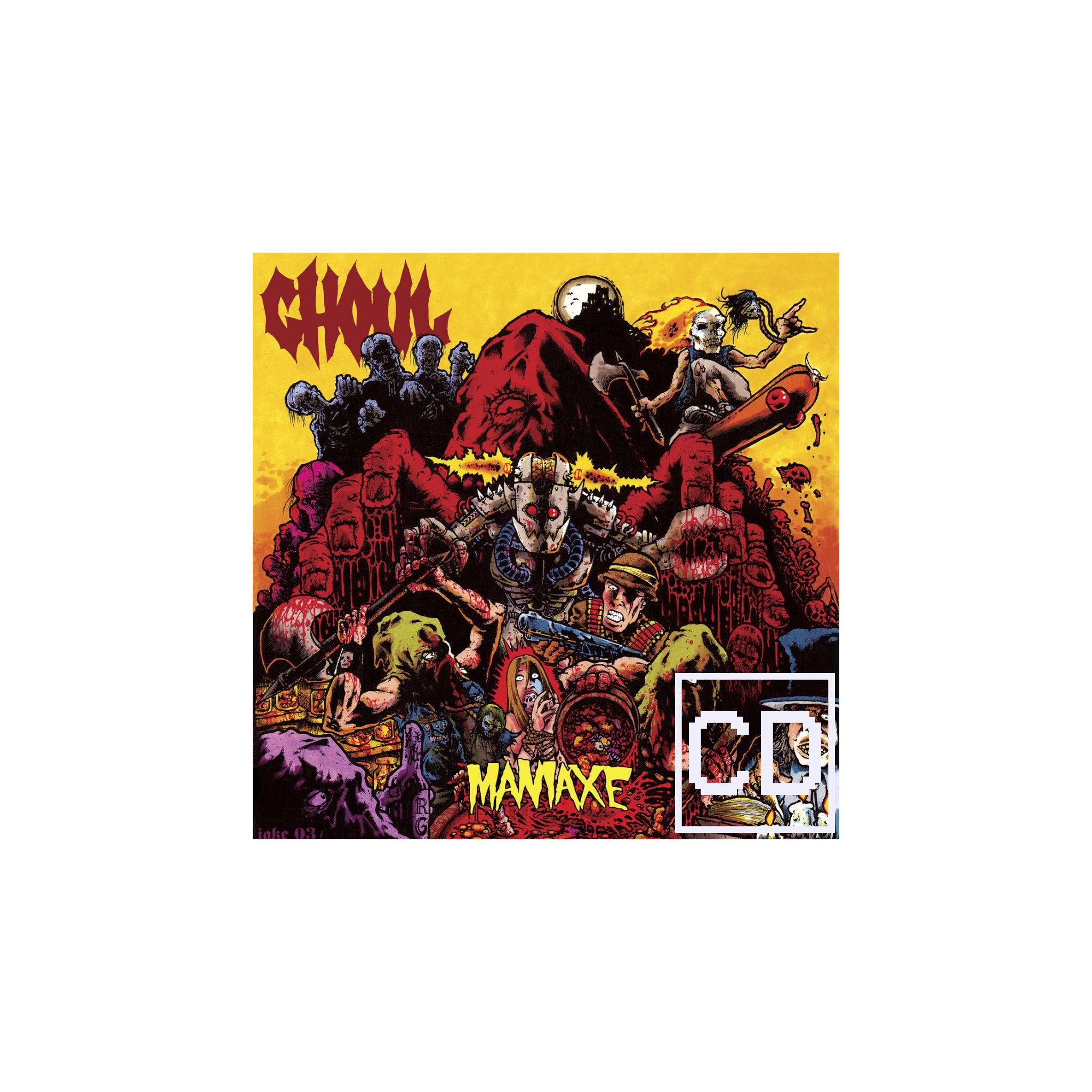 Ghoul - Maniaxe CD – Heavy and Fast Records & Distro