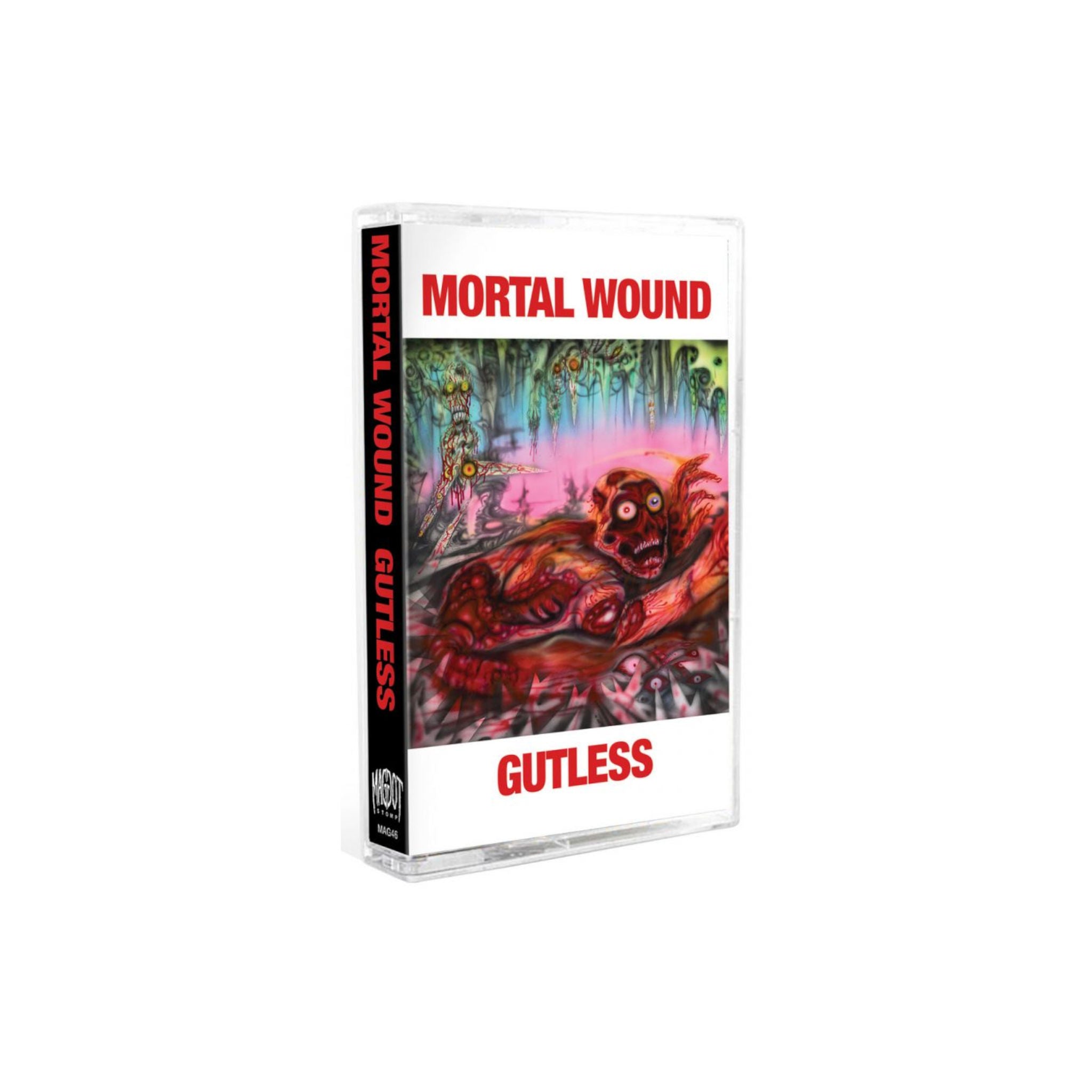 Mortal Wound / Gutless split cassette tape – Heavy and Fast Records ...