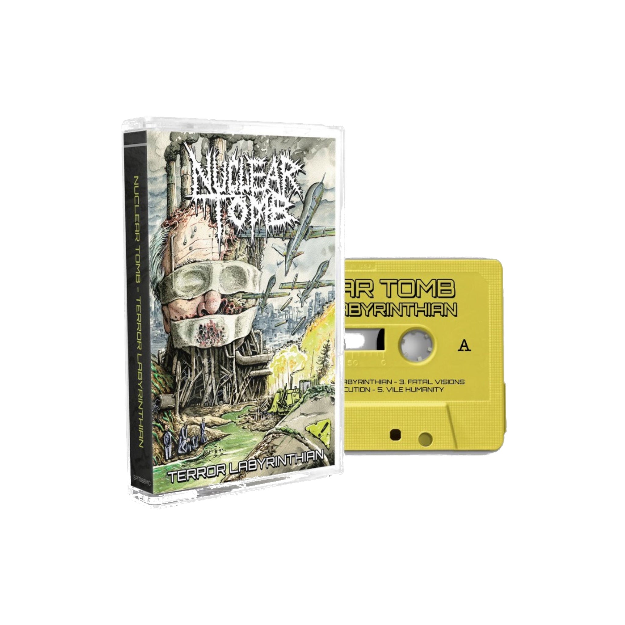 Nuclear Tomb ‎– Terror Labyrinthian cassette tape – Heavy and Fast ...